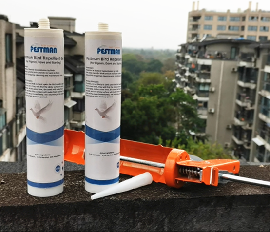 Pestman® Bird Repellent Gel - Non-Toxic Bird Repellent Gel - PESTMAN ...