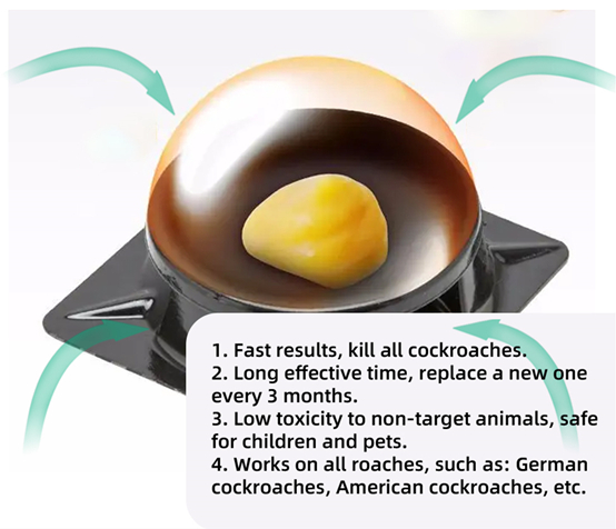 Pestman Cockroach Bait Station: The Ultimate Solution for Roach ...